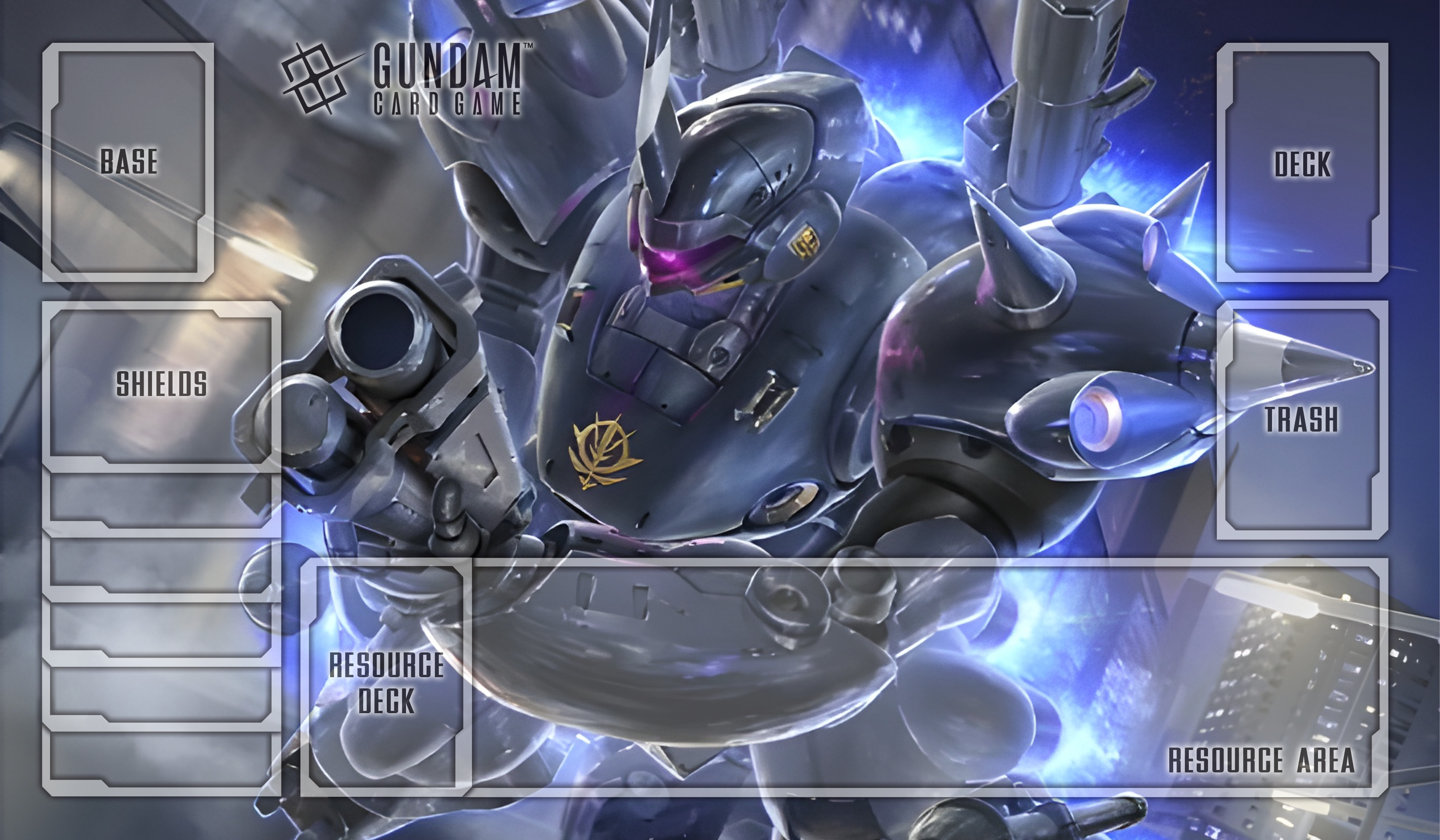 Kampfer Gundam TCG Playmat | Mousepad Warehouse