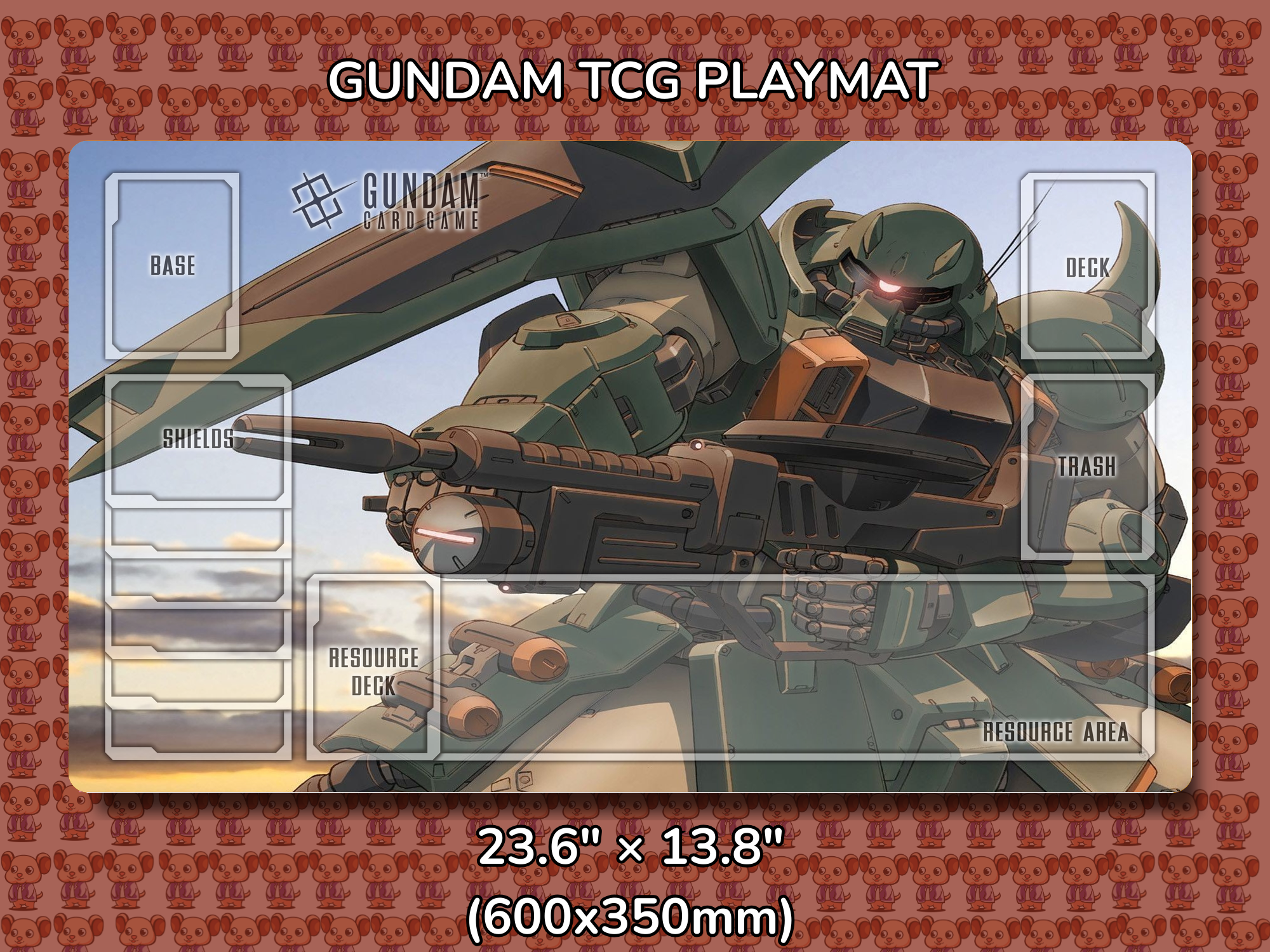 Gundam TCG Playmats | Mousepad Warehouse
